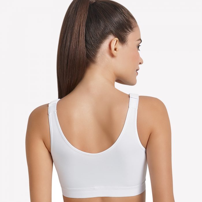 Huidkleurige Anita sport bh met voorsluiting | GRATIS thuisbezorgd | BH ...